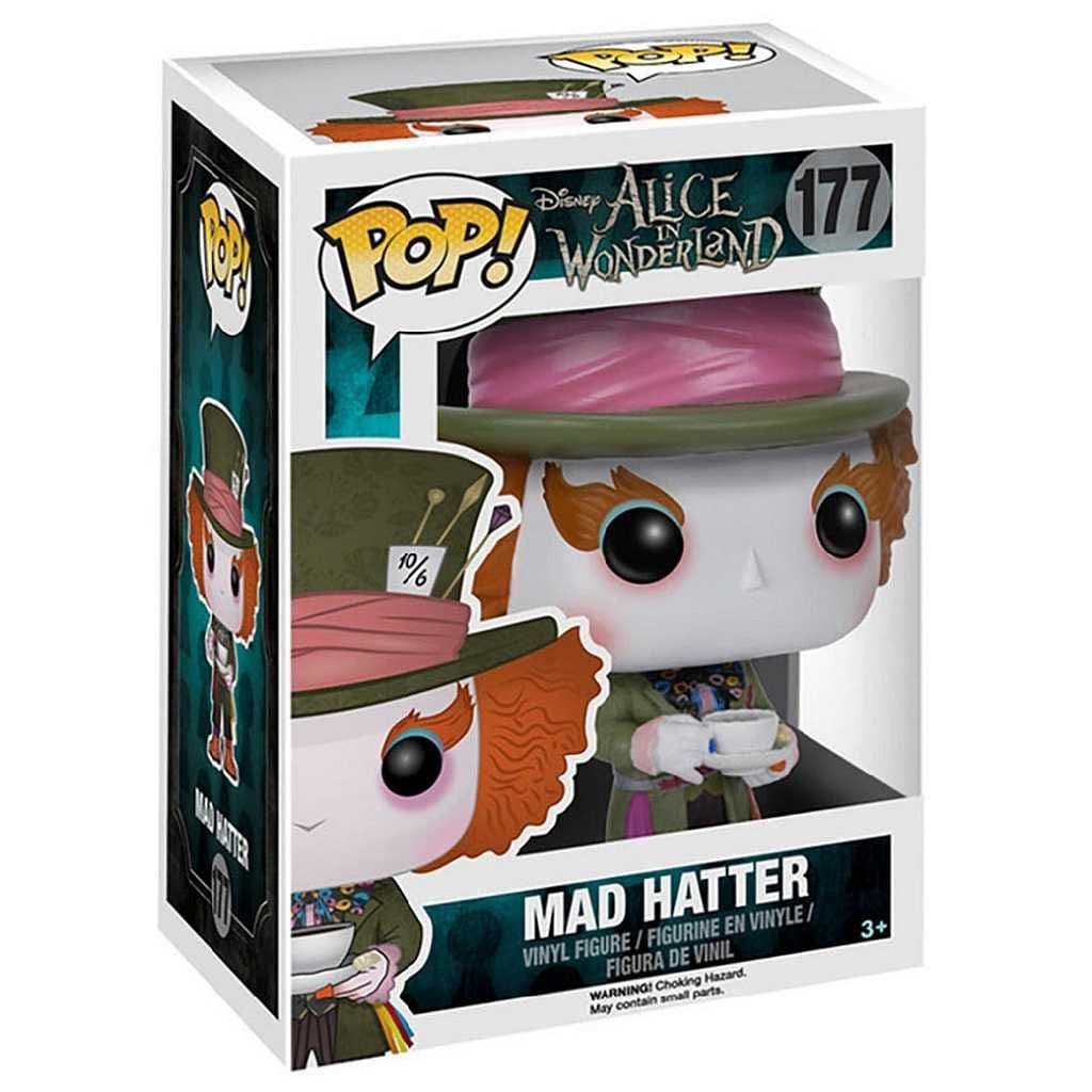 FUNKO POP MOVIES ALICE IN WONDERLAND MAD HADDER LIVE ACTION VINYL FIGURE