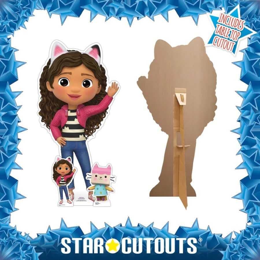 GABBY S DOLLHOUSE WAVING GABBY CARDBOARD CUT OUT