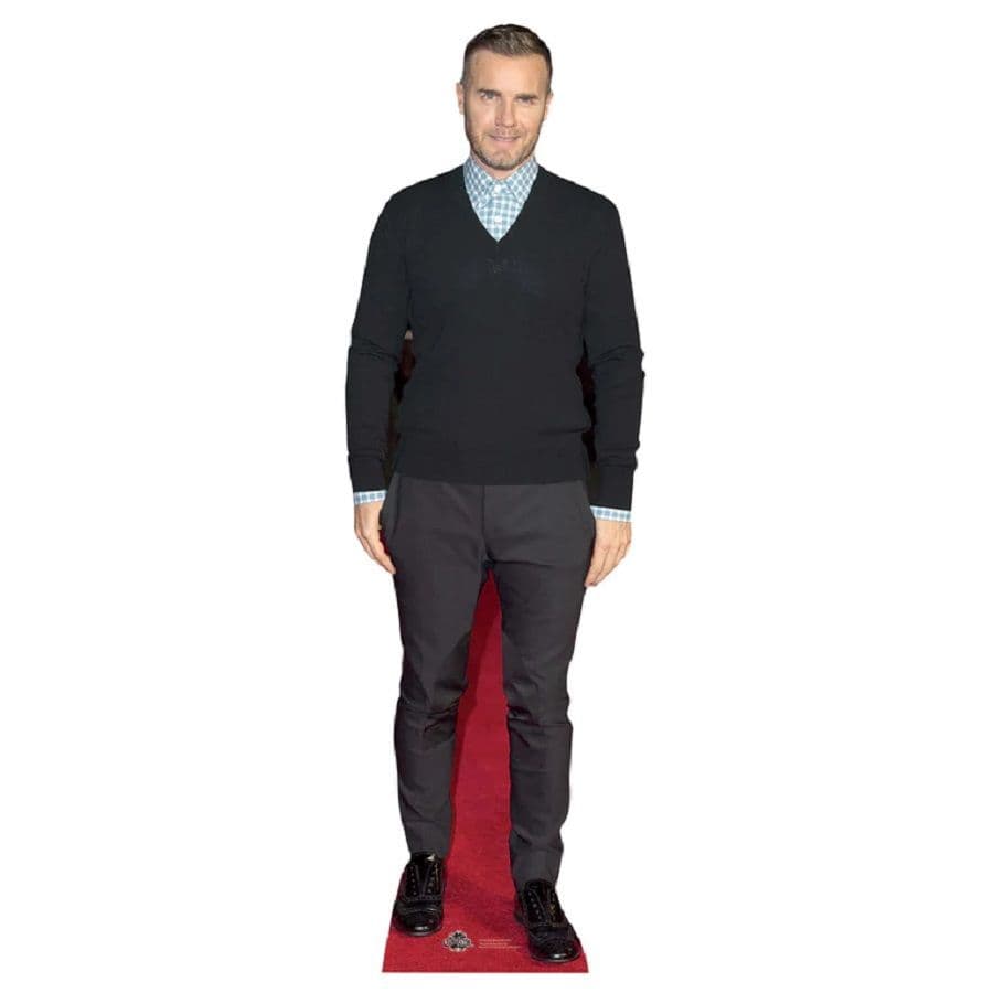 GARY BARLOW LIFE SIZE CARDBOARD CUT OUT