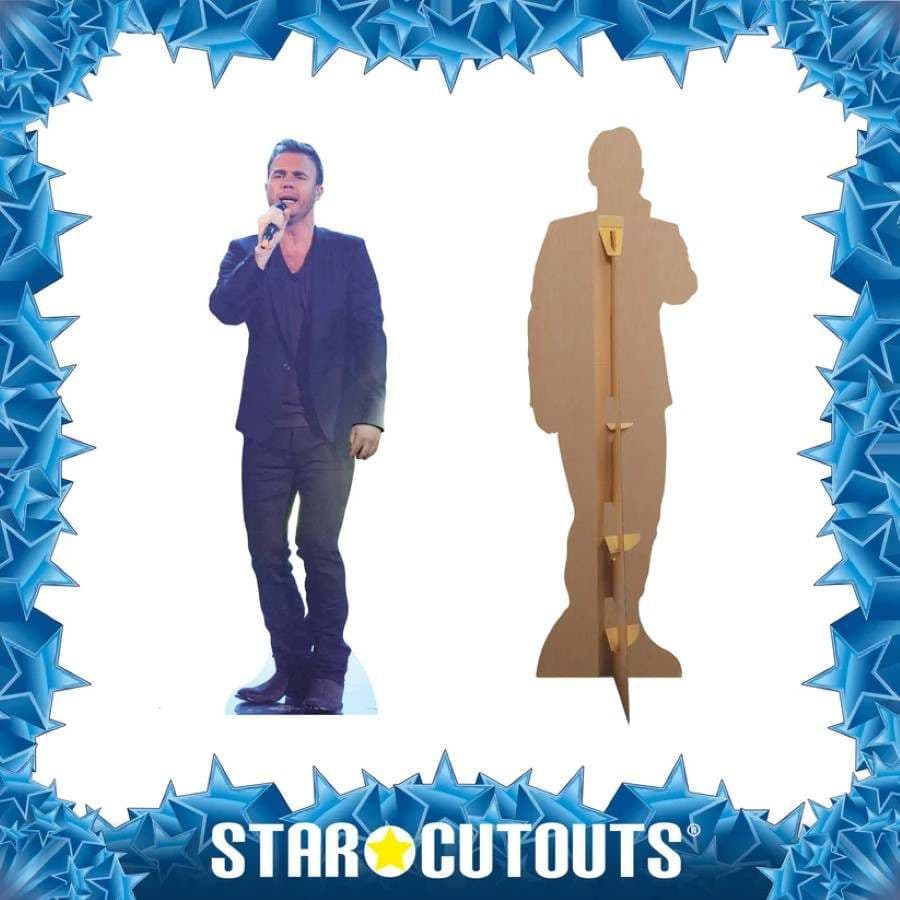 GARY BARLOW SINGING LIFE SIZE CARDBOARD CUT OUT