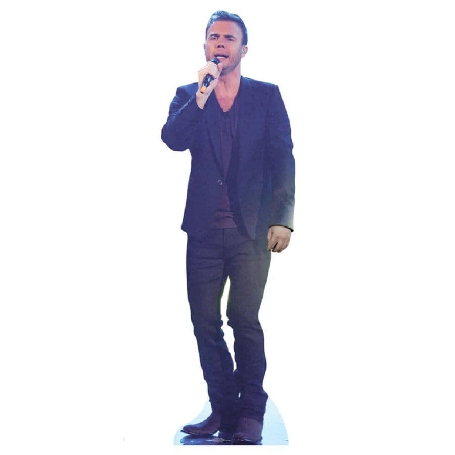 GARY BARLOW SINGING LIFE SIZE CARDBOARD CUT OUT