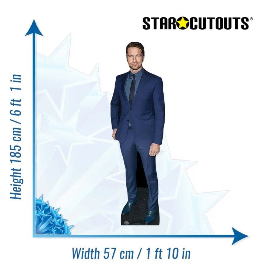 GERARD BUTLER LIFE SIZE CARDBOARD CUT OUT