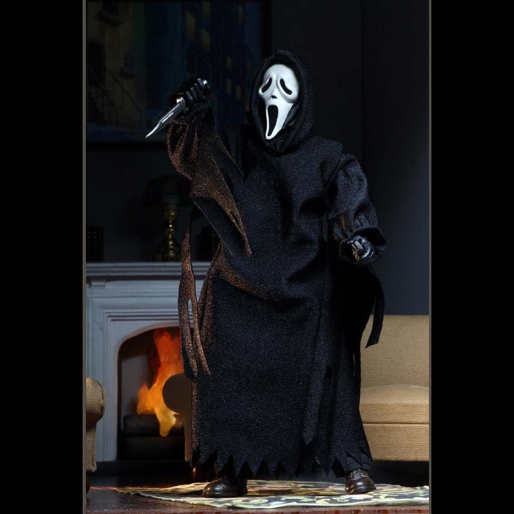 GHOSTFACE 8" CLOTHED ACTION FIGURE FROM NECA