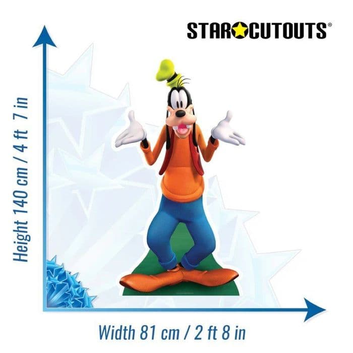 GOOFY DISNEY CARDBOARD CUT OUT