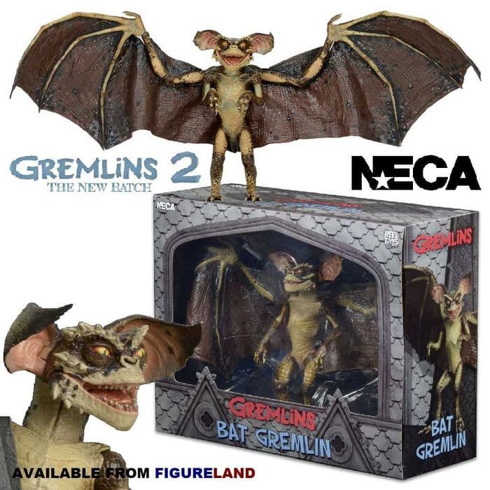 GREMLINS 2 THE NEW BATCH BAT GREMLIN DELUXE BOXED ACTION FIGURE FROM NECA
