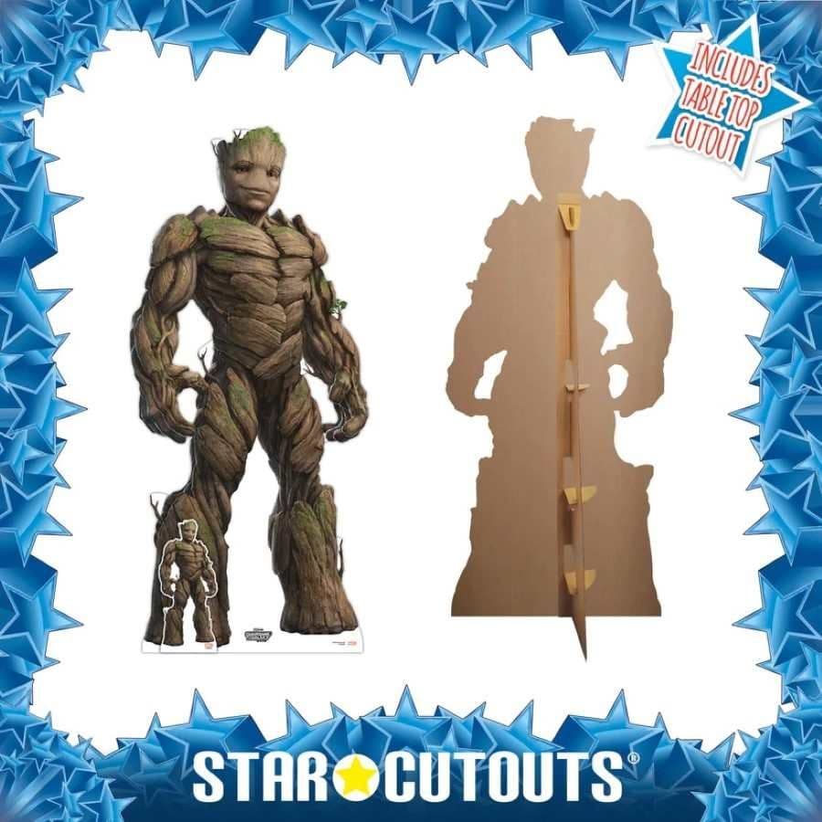 GUARDIANS OF THE GALAXY 3 GROOT LIFE SIZE CARDBOARD CUT OUT
