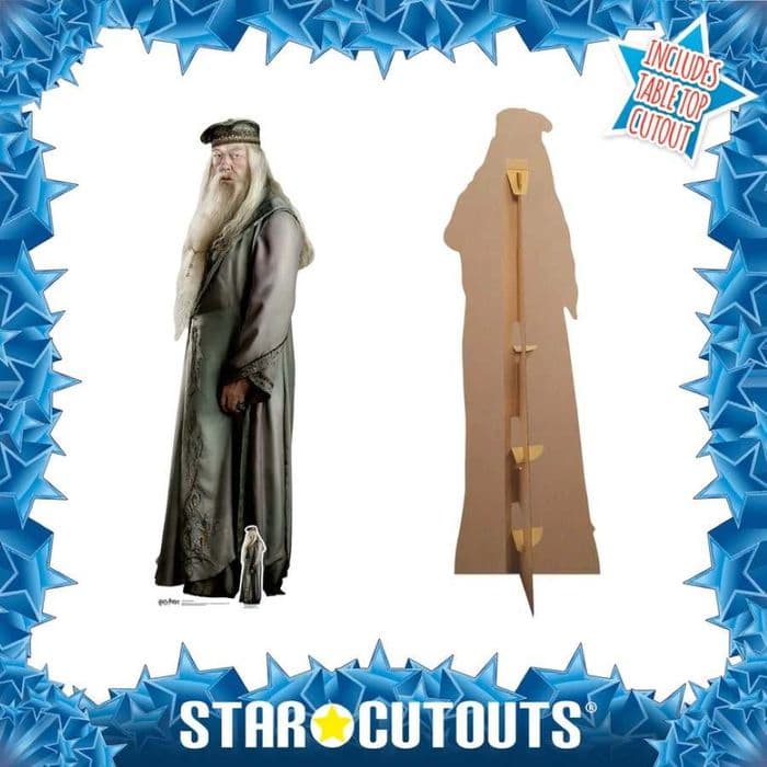 HARRY POTTER ALBUS DUMBLEDORE LIFE SIZE CARDBOARD CUT OUT