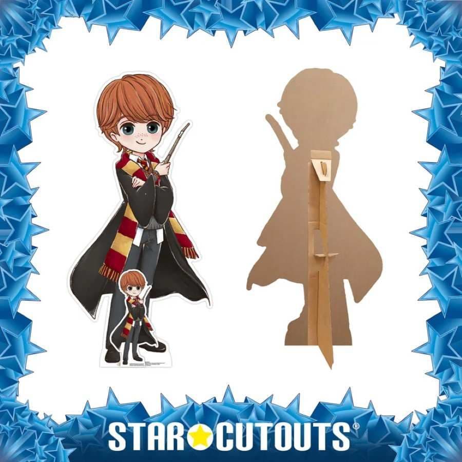 HARRY POTTER CUTE RON WEASLEY CARTOON STYLE CARDBOARD CUT OUT