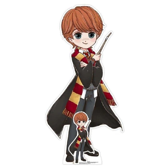 HARRY POTTER CUTE RON WEASLEY CARTOON STYLE CARDBOARD CUT OUT