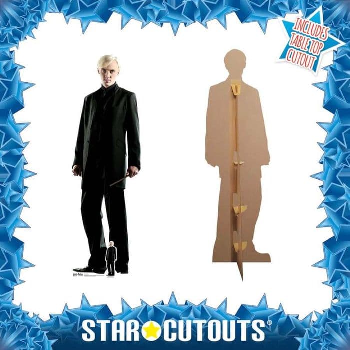 HARRY POTTER DRACO MALFOY LIFE SIZE CARDBOARD CUT OUT