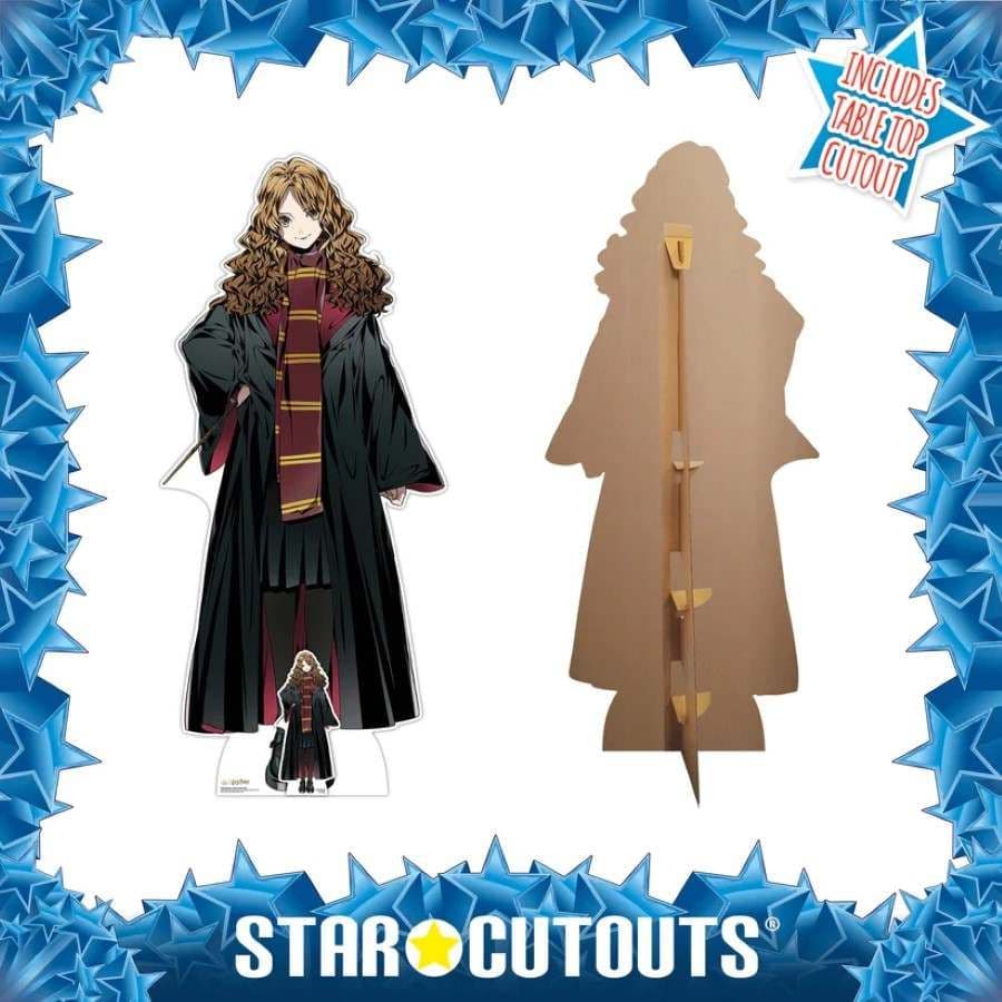HARRY POTTER HERMIONE GRANGER ANIME STYLE LIFE SIZE CARDBOARD CUT OUT