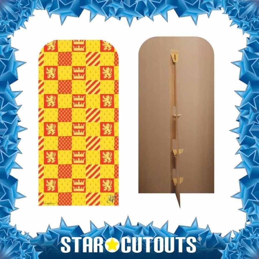 HARRY POTTER HOGWARTS HOUSE GRYFFINDOR SAILBOARD BACKDROP CARDBOARD CUT OUT