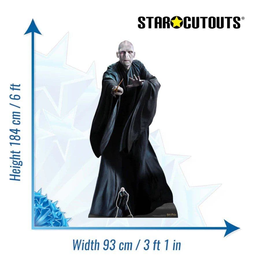 HARRY POTTER LORD VOLDEMORT LIFE SIZE CARDBOARD CUT OUT
