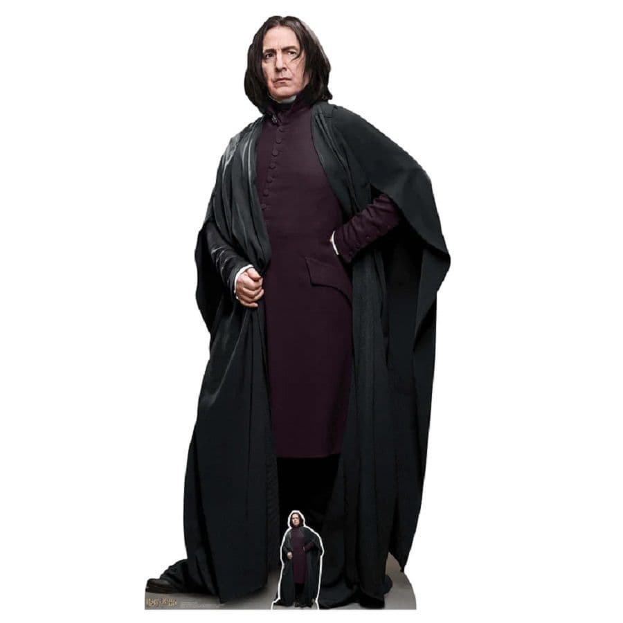 HARRY POTTER PROFESSOR SNAPE LIFE SIZE CARDBOARD CUT OUT