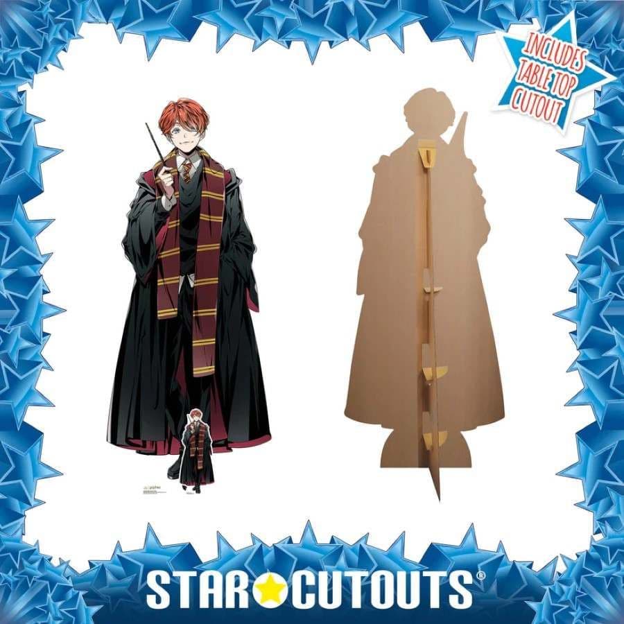 HARRY POTTER RON WEASLEY ANIME STYLE LIFE SIZE CARDBOARD CUT OUT