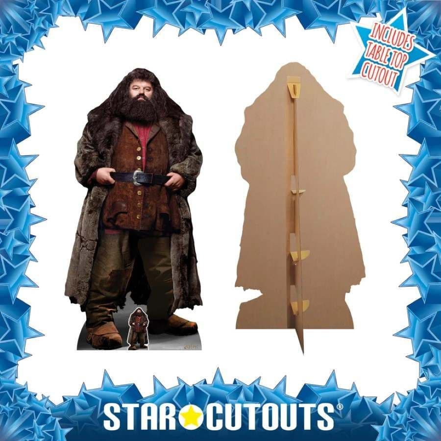 HARRY POTTER RUBEUS HAGRED HALF GIANT HALF HUMAN LIFE SIZE CARDBOARD ...