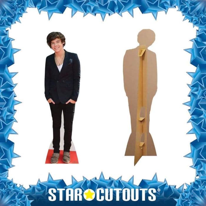 HARRY STYLES BOYBAND LIFE SIZE CARDBOARD CUT OUT