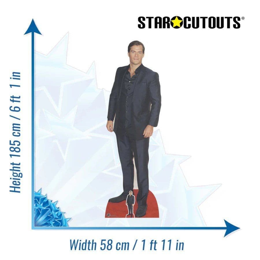 HENRY CAVILL LIFE SIZE CARDBOARD CUT OUT