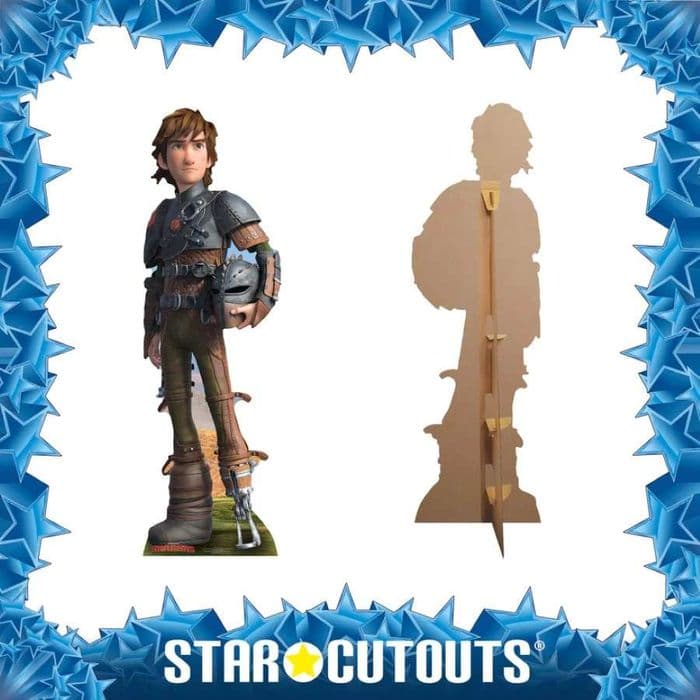 HOW TO TRAIN YOUR DRAGON HICCUP CARDBOARD CUT OUT