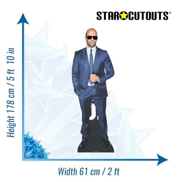 JASON STATHAM LIFE SIZE CARDBOARD CUT OUT