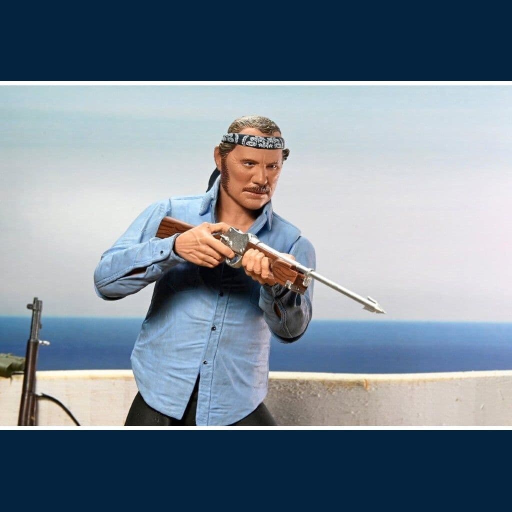 JAWS 50TH ANNIVERSARY ULTIMATE SAM QUINT 7" SCALE ACTION FIGURE FROM NECA