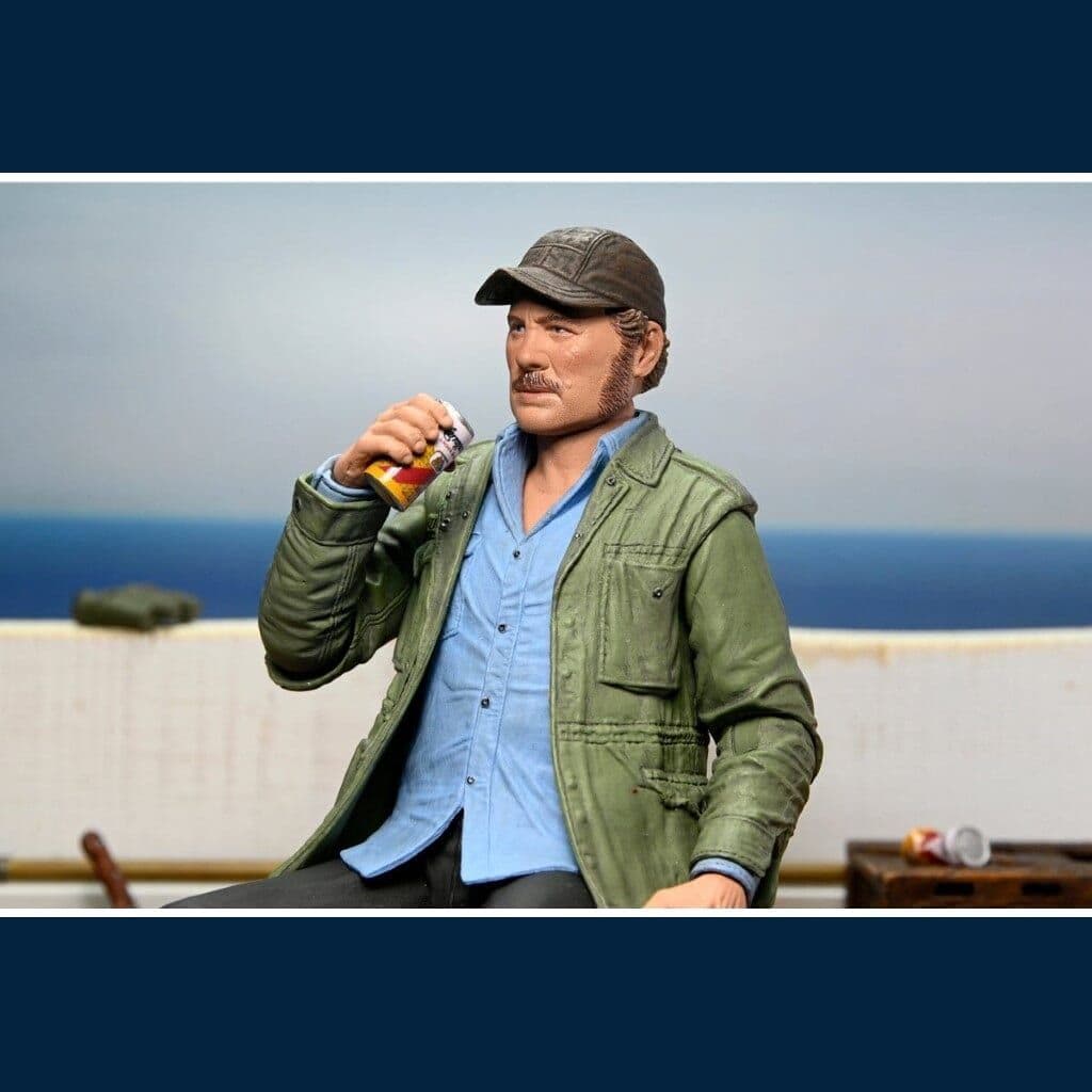 JAWS 50TH ANNIVERSARY ULTIMATE SAM QUINT 7" SCALE ACTION FIGURE FROM NECA