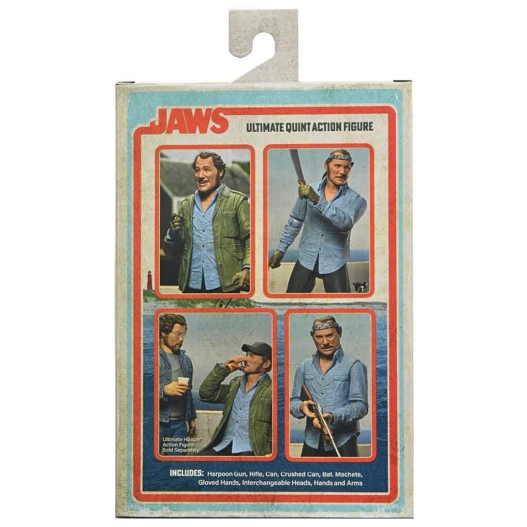 JAWS 50TH ANNIVERSARY ULTIMATE SAM QUINT 7" SCALE ACTION FIGURE FROM NECA