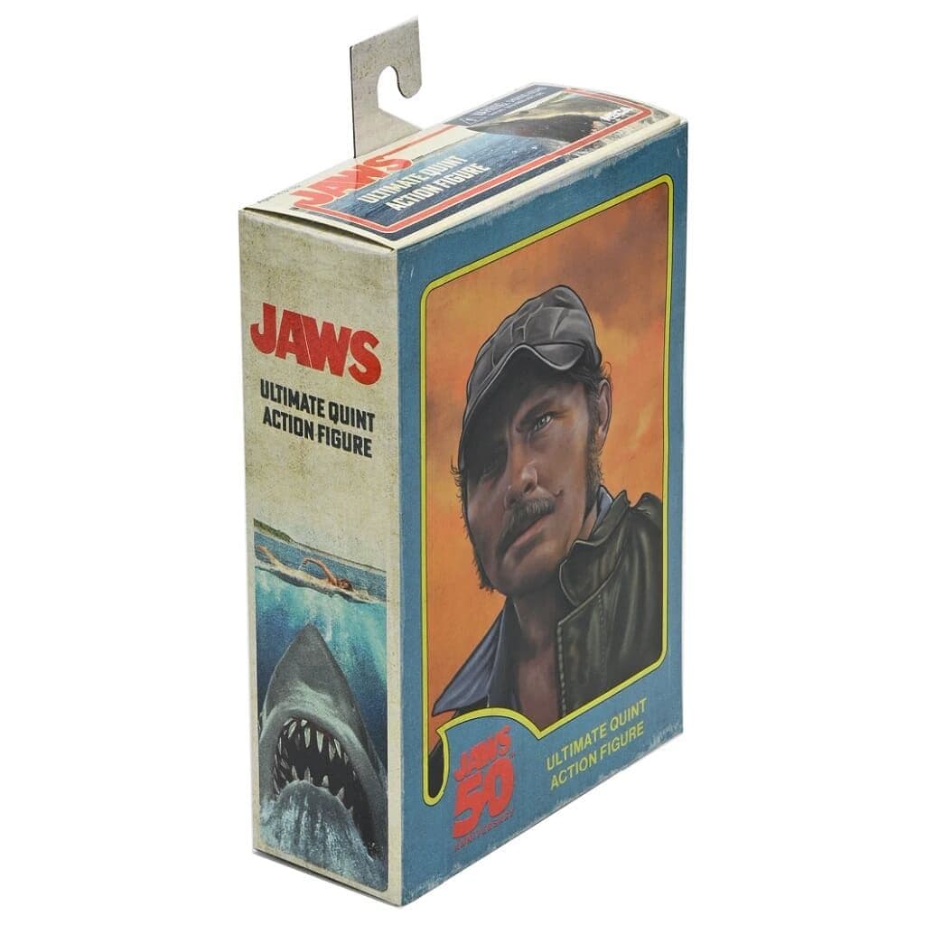 JAWS 50TH ANNIVERSARY ULTIMATE SAM QUINT 7" SCALE ACTION FIGURE FROM NECA