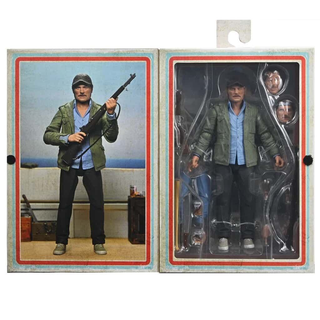 JAWS 50TH ANNIVERSARY ULTIMATE SAM QUINT 7" SCALE ACTION FIGURE FROM NECA