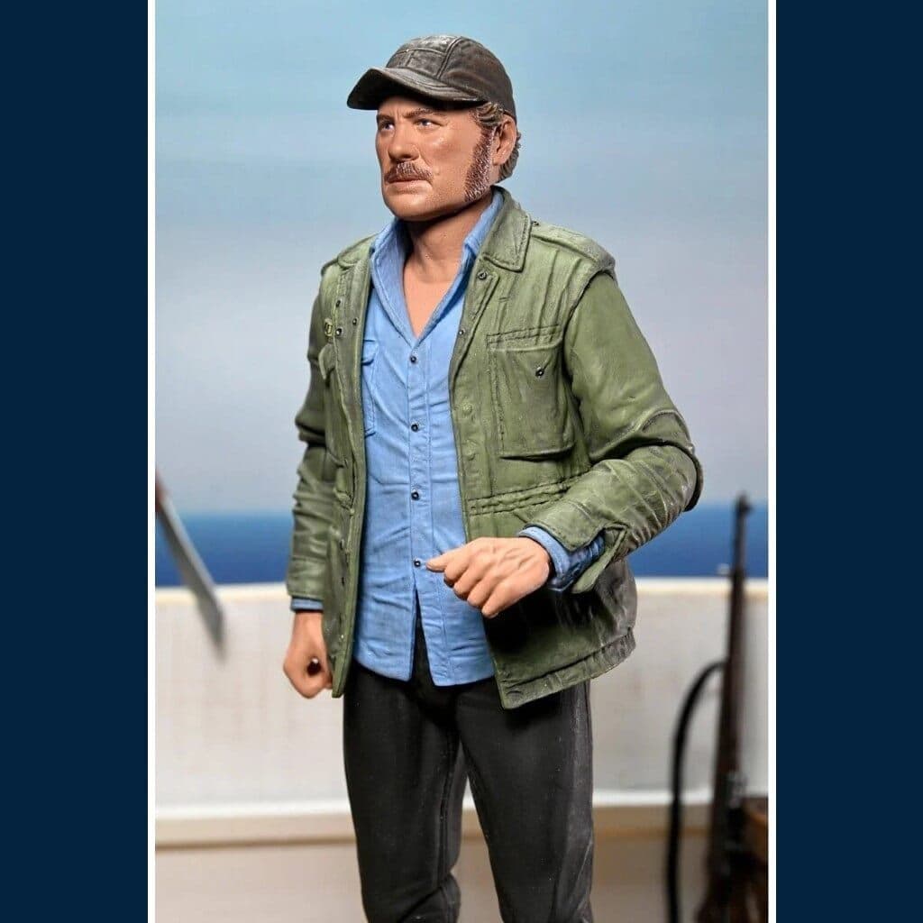 JAWS 50TH ANNIVERSARY ULTIMATE SAM QUINT 7" SCALE ACTION FIGURE FROM NECA