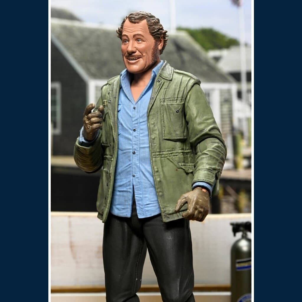 JAWS 50TH ANNIVERSARY ULTIMATE SAM QUINT 7" SCALE ACTION FIGURE FROM NECA