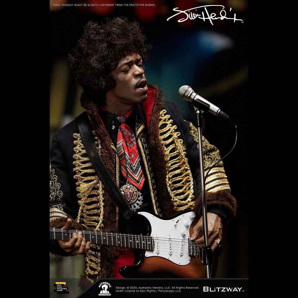 JIMI HENDRIX 1 6 SCALE ULTIMATE MASTERPIECE ACTION FIGURE FROM BLITZWAY