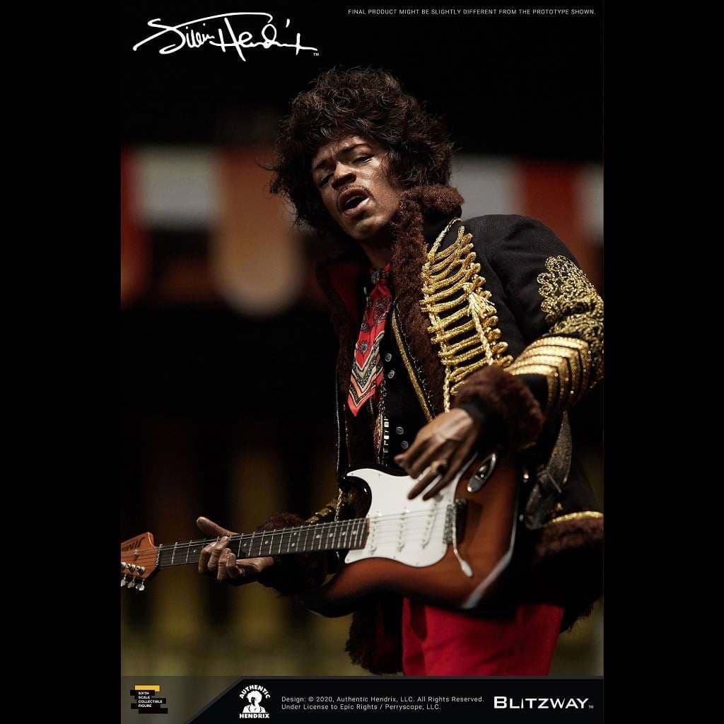 JIMI HENDRIX 1 6 SCALE ULTIMATE MASTERPIECE ACTION FIGURE FROM BLITZWAY