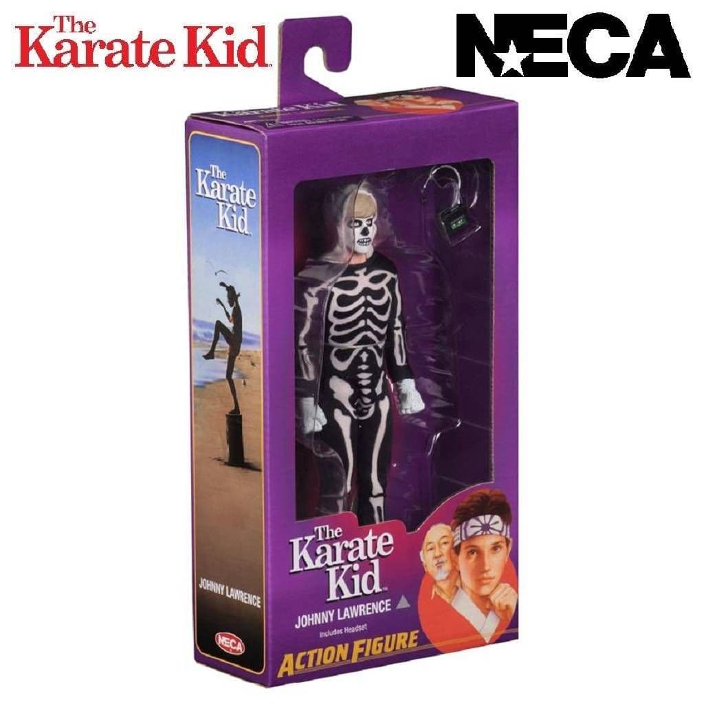 KARATE KID JOHNNY 8" CLOTHED ACTION FIGURE IN SKELETON COSTUME FROM NECA