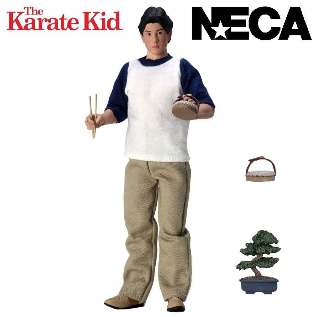 KARATE KID SET OF 3 ASSORTED 8" SCALE ACTION FIGURES FROM NECA