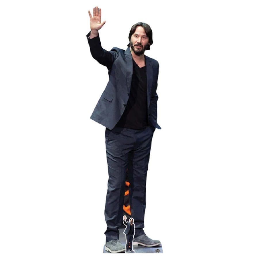 KEANU REEVES LIFE SIZE CARDBOARD CUT OUT