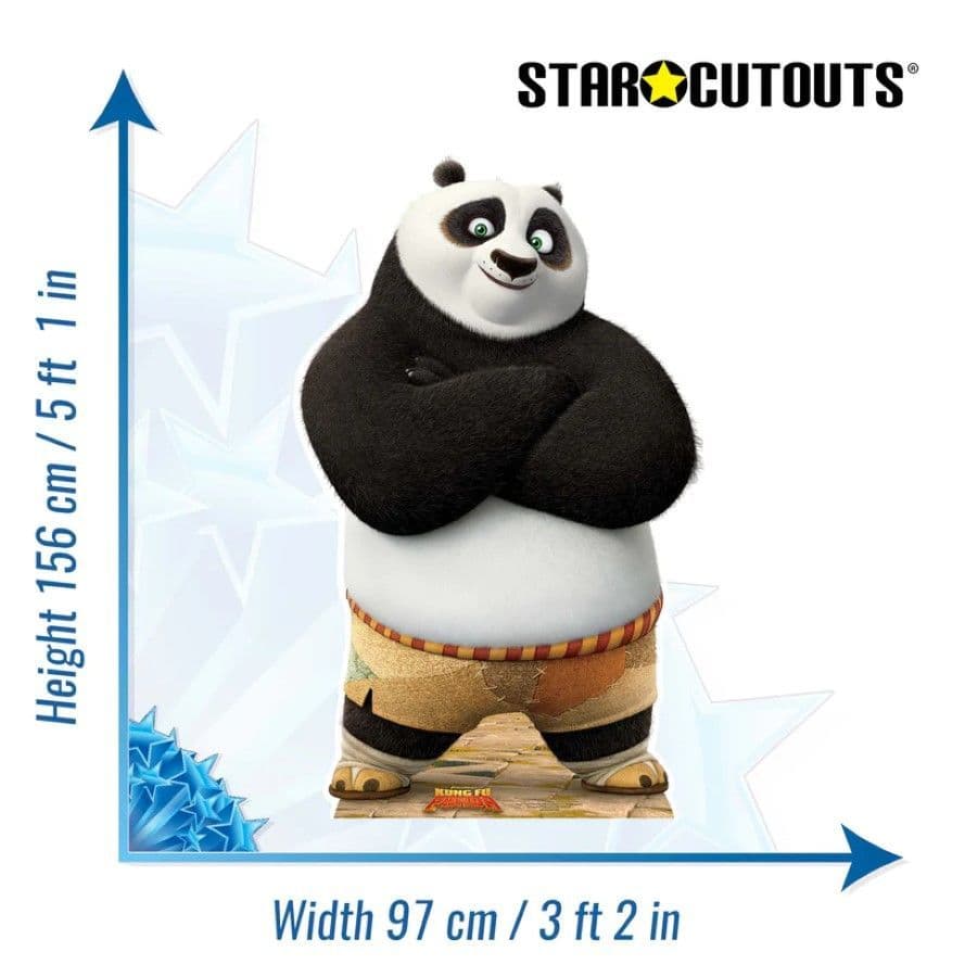 KUNG FU PANDA PO CARDBOARD CUT OUT