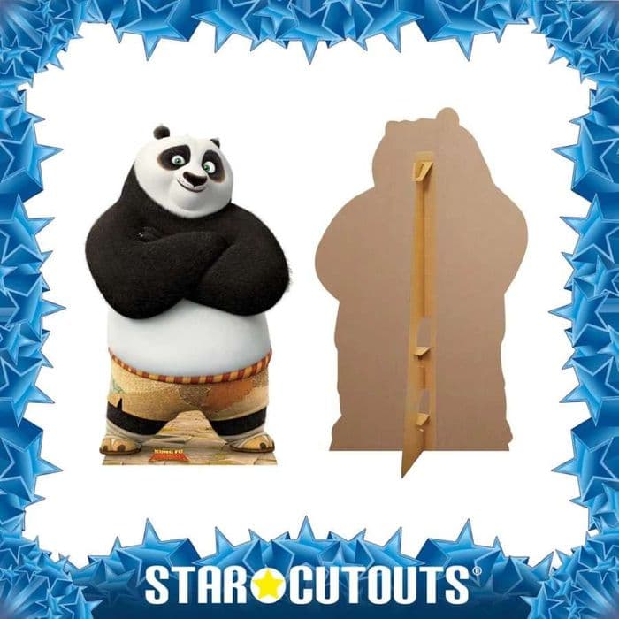 KUNG FU PANDA PO CARDBOARD CUT OUT