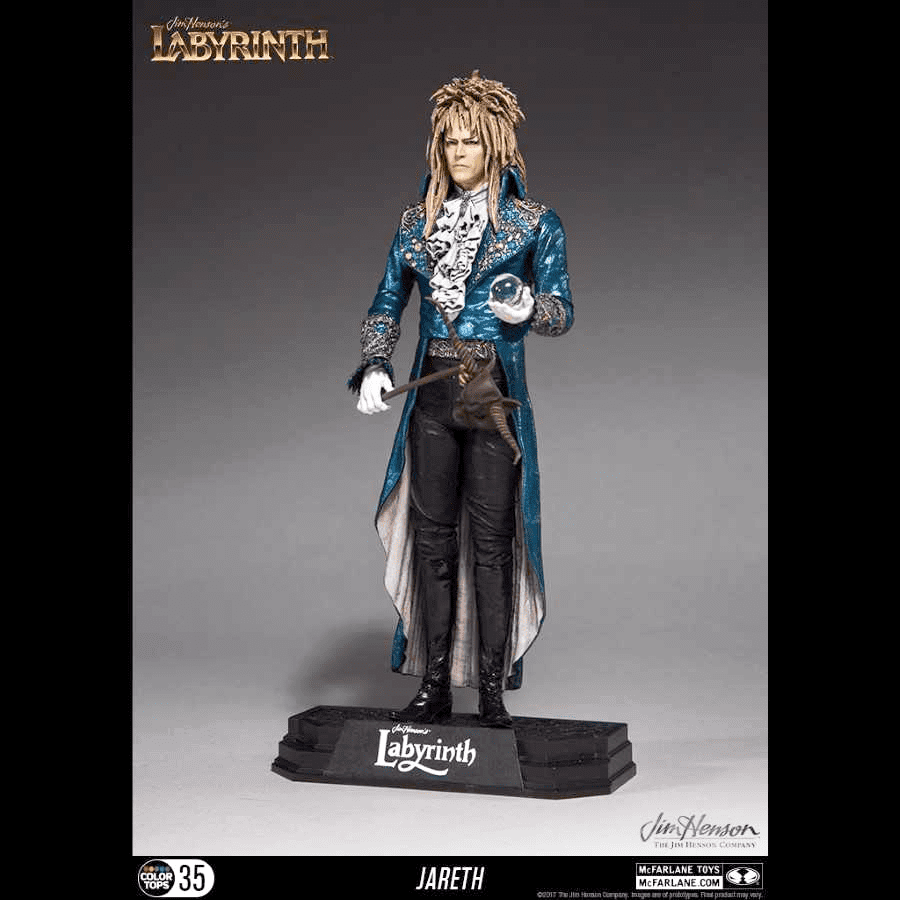 LABYRINTH 7" JARETH COLOUR TOPS COLLECTIBLE ACTION FIGURE FROM ...
