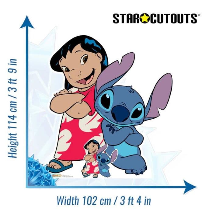 LILO AND STITCH DISNEY CARDBOARD CUT OUT