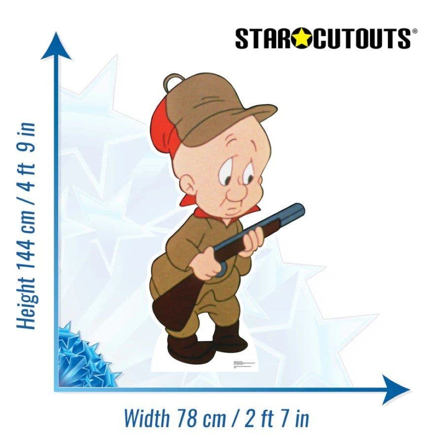 LOONEY TUNES ELMA FUDD CARDBOARD CUT OUT