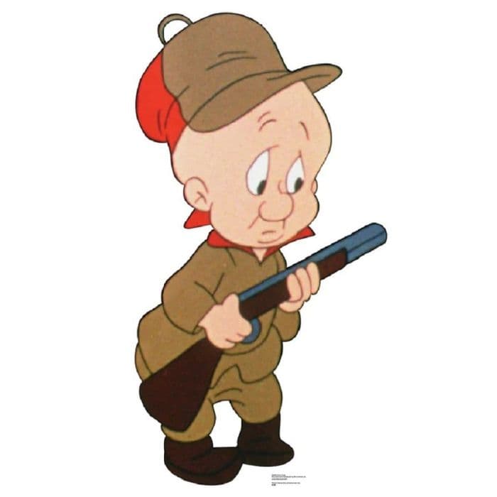 LOONEY TUNES ELMA FUDD CARDBOARD CUT OUT