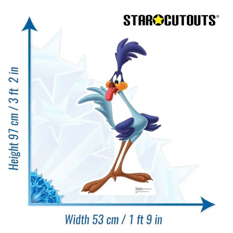 LOONEY TUNES ROAD RUNNER CARDBOARD CUT OUT