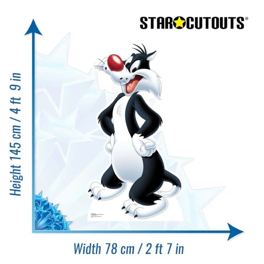 LOONEY TUNES SYLVESTER THE CAT CARDBOARD CUT OUT