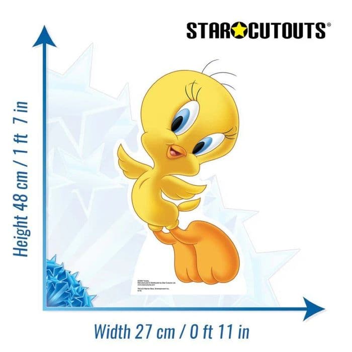 LOONEY TUNES TWEETIE PIE FLYING CARDBOARD CUT OUT