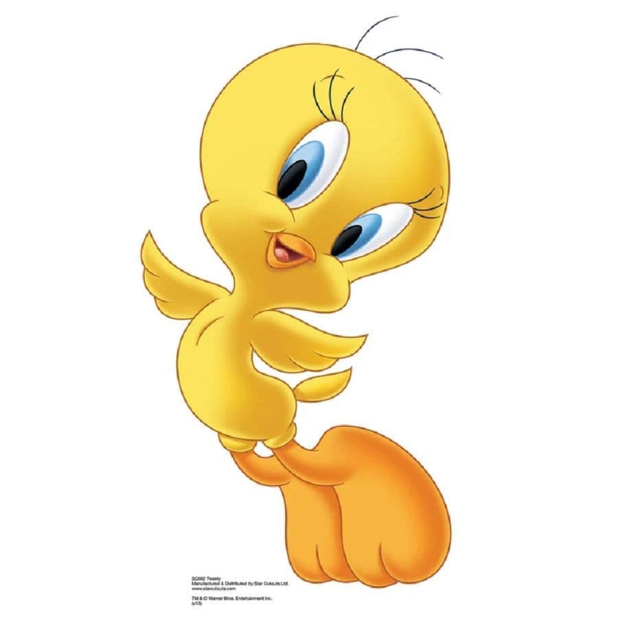 LOONEY TUNES TWEETIE PIE FLYING CARDBOARD CUT OUT
