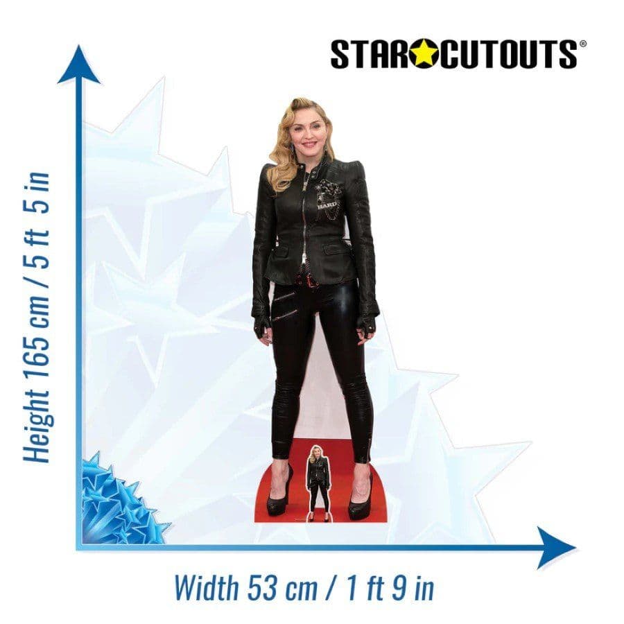MADONNA LIFE SIZE CARDBOARD CUT OUT