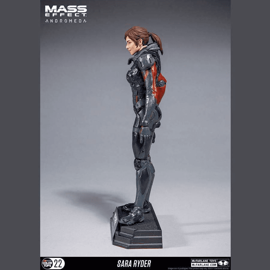MASS EFFECT ANDROMEDA SARA RYDER COLOUR TOPS ACTION FIGURE FROM ...