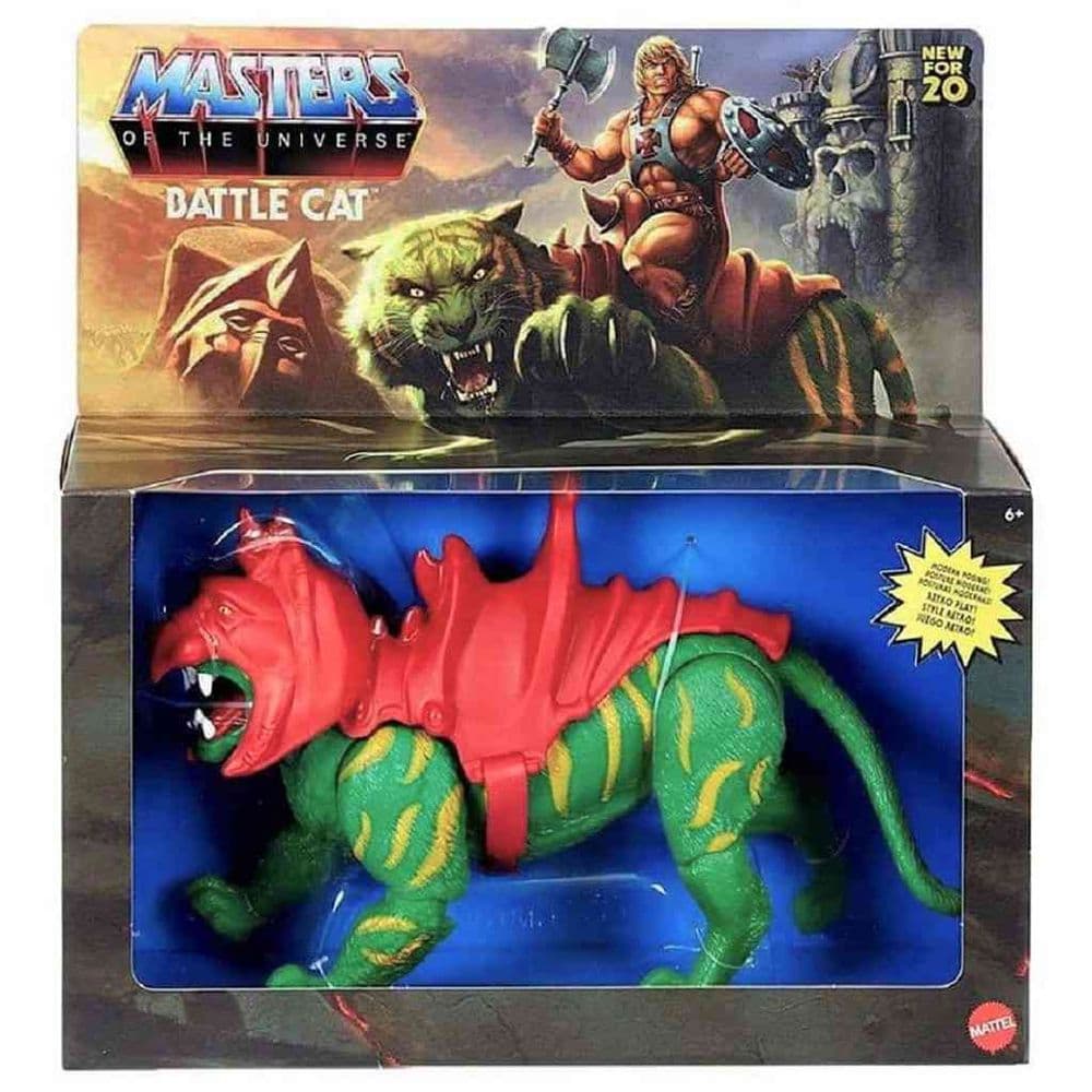 MASTERS OF THE UNIVERSE ORIGINS 2020 BATTLE CAT ACTION FIGURE FROM MATTEL