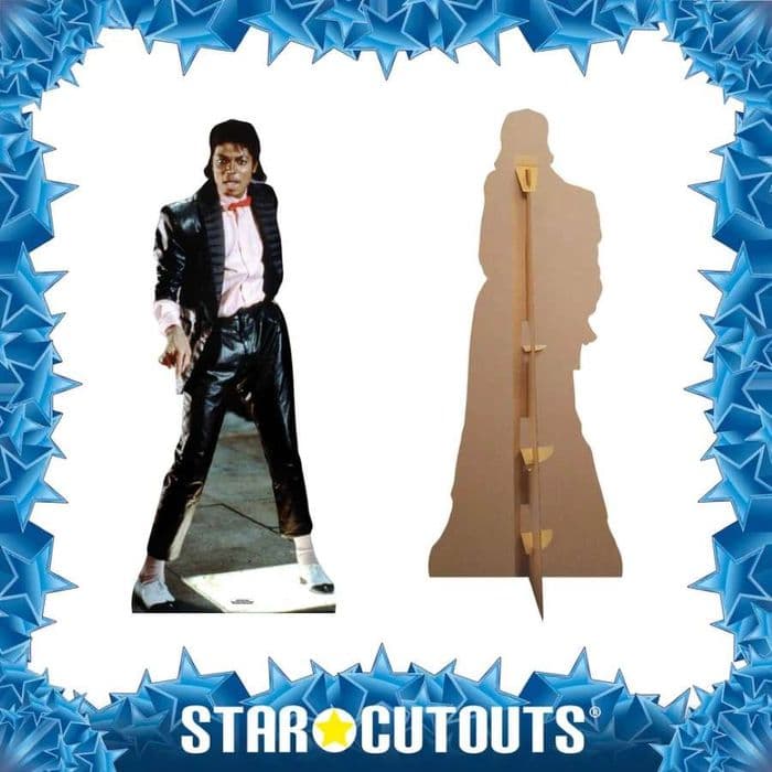 MICHAEL JACKSON LIFE SIZE CARDBOARD CUT OUT